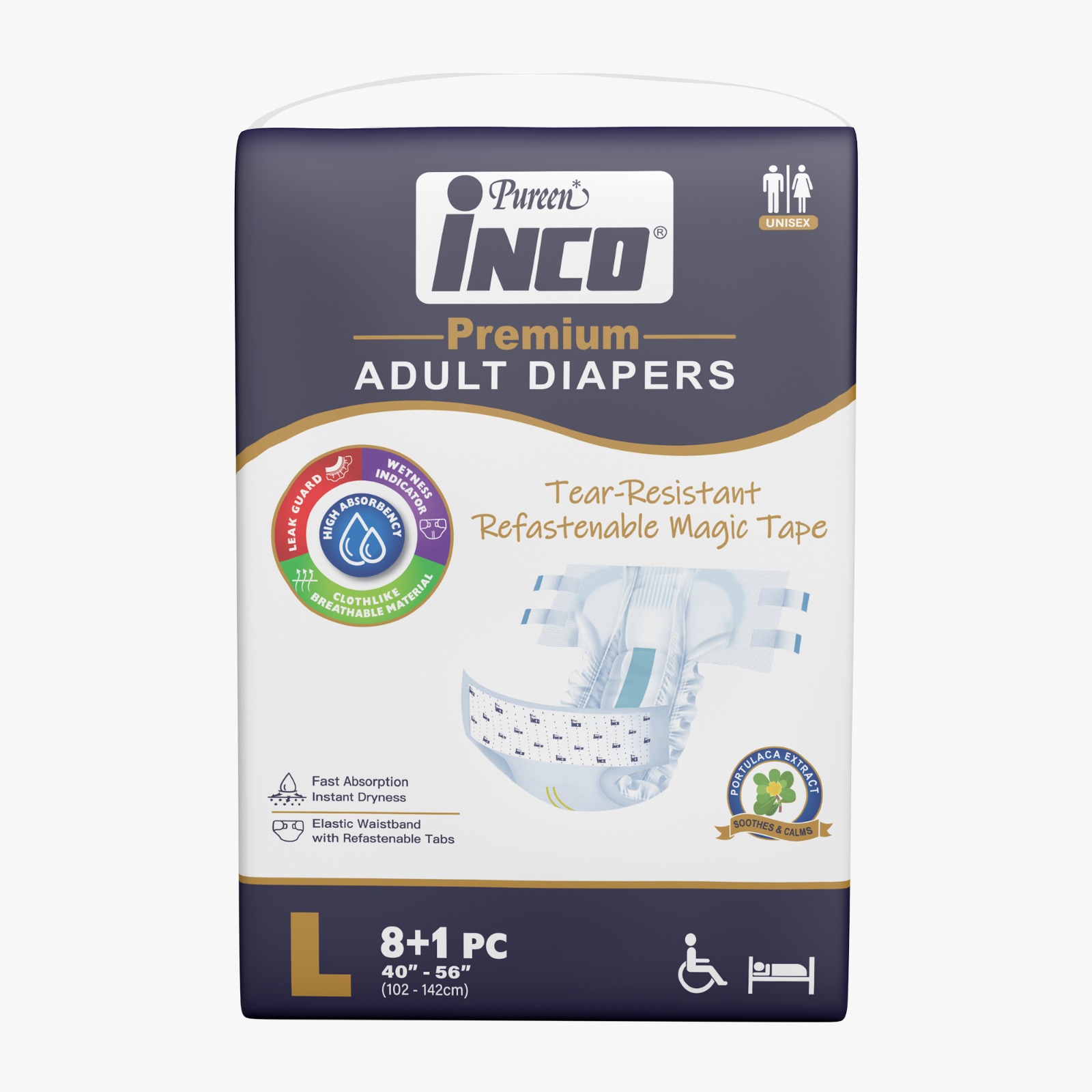 Pureen Inco Premium Adult Diapers Pureen Inco